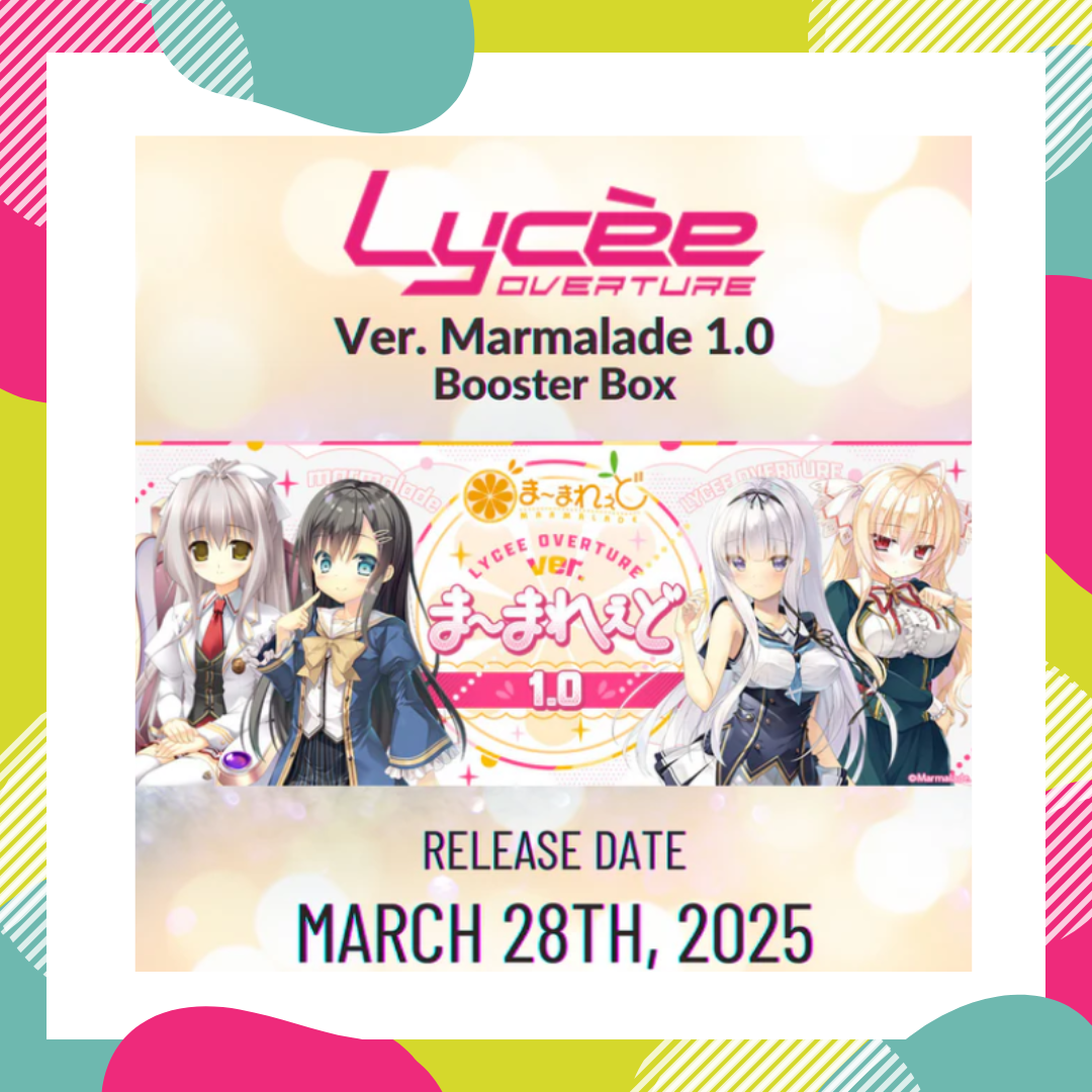 Lycee Overture Ver. Marmalade 1.0 Booster Box – Cardboards Anonymous