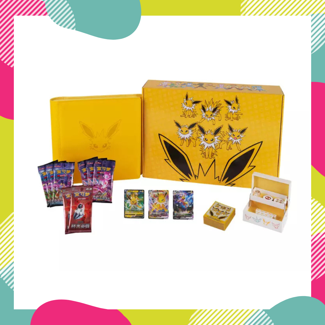 Pokemon Eevee Advancement Gift Box Jolteon [CHN] – Cardboards Anonymous